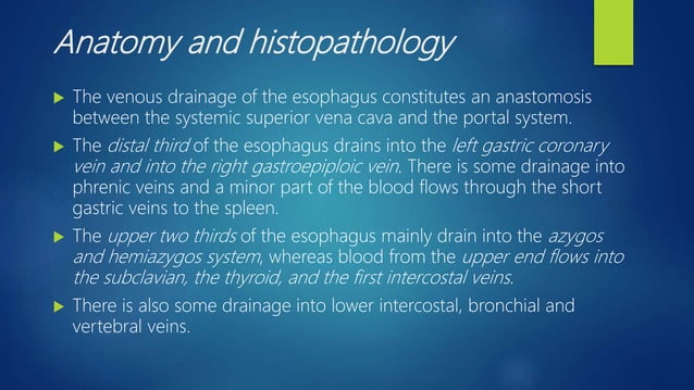 Esophageal varices | PPTX | Digestive Disorders | Diseases and Conditions