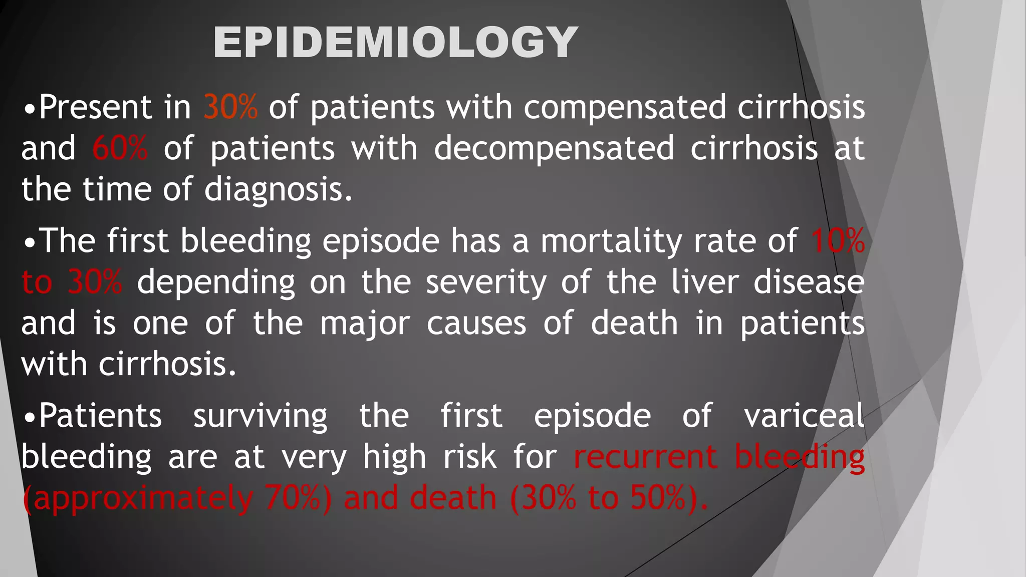 Esophageal varices and its management | PPTX
