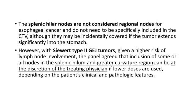 Esophagus Contouring.pptx | Medical Health
