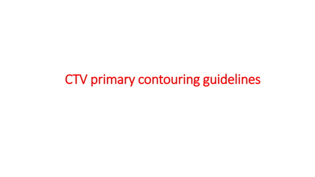 Esophagus Contouring.pptx | Medical Health