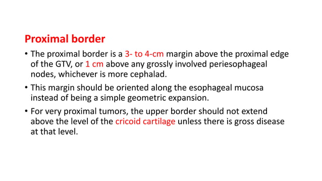Esophagus Contouring.pptx | Medical Health