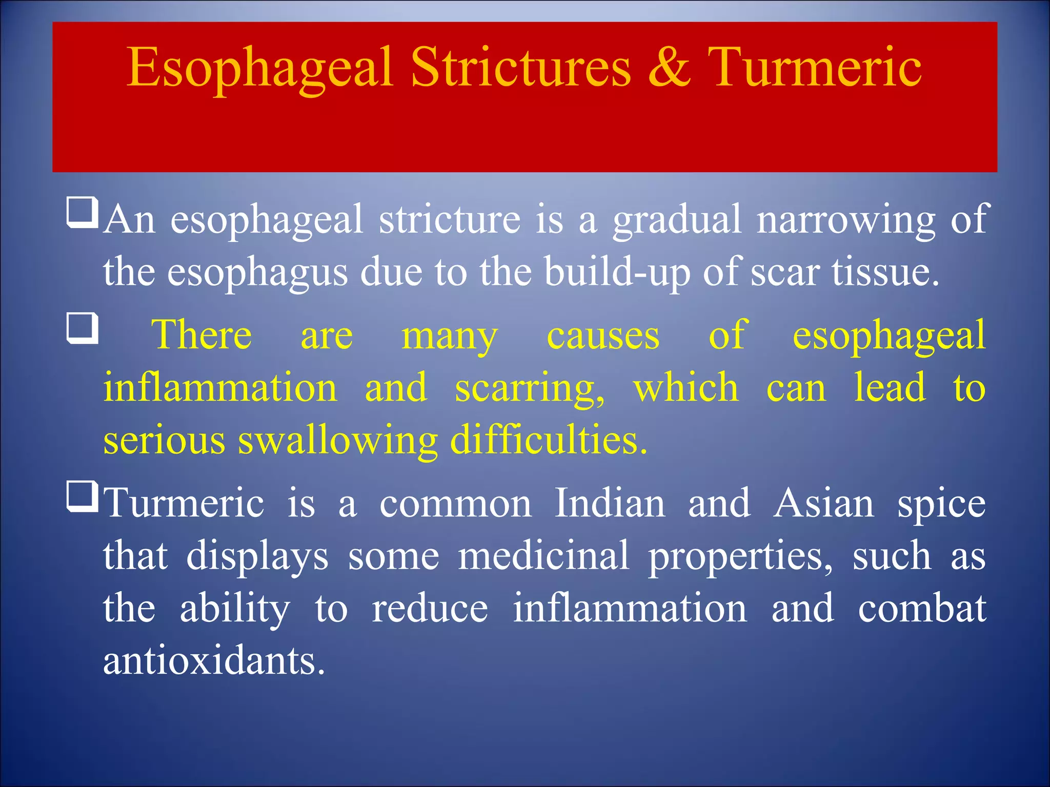 Esophagus stricture | PPT