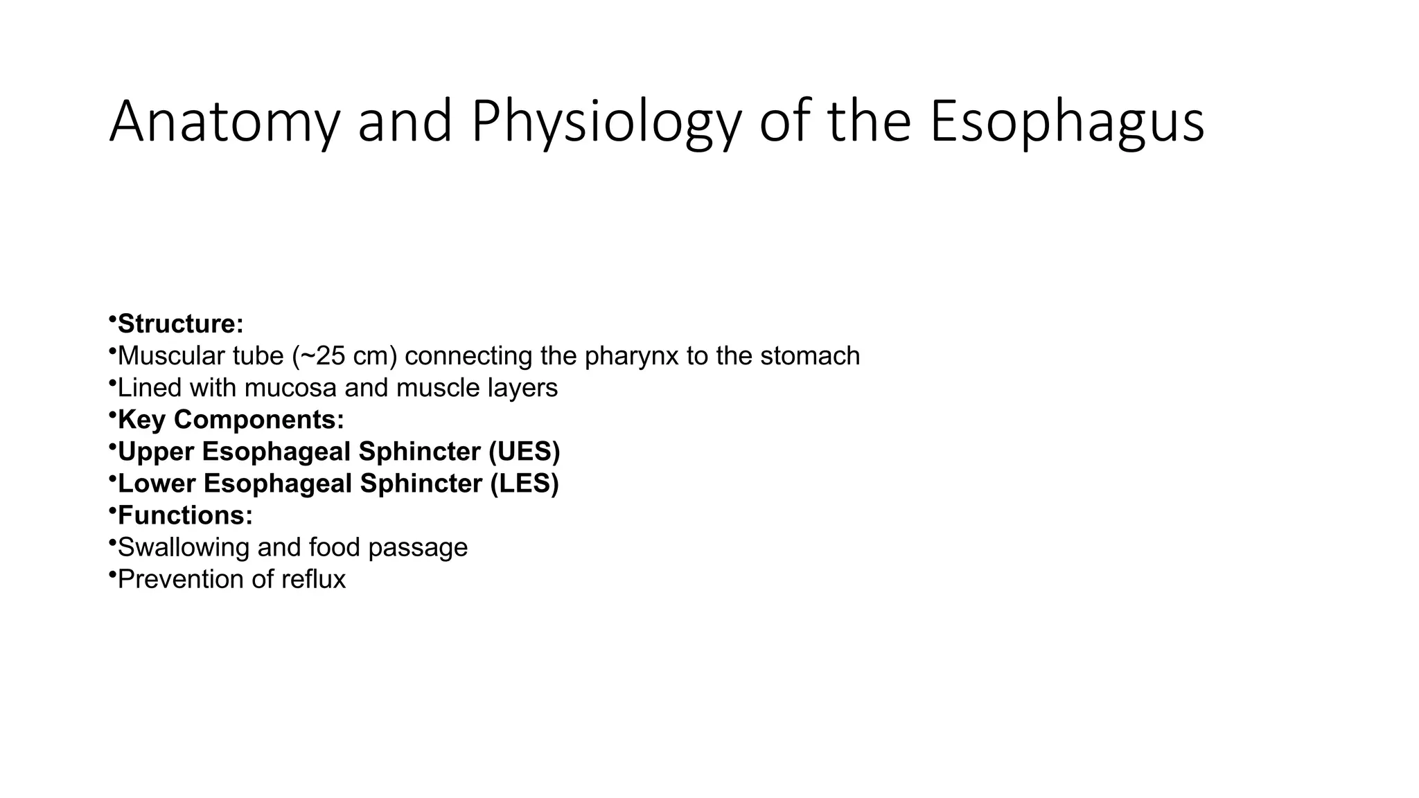 esophgeal diseases (anatomy , physiology).pptx