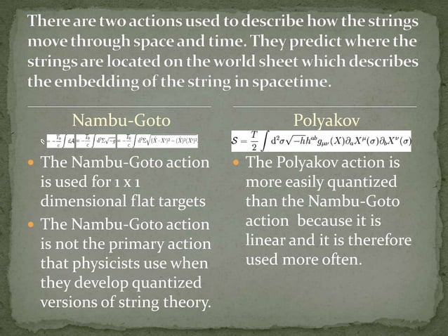 String Theory | PPTX