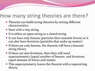 String Theory | PPTX