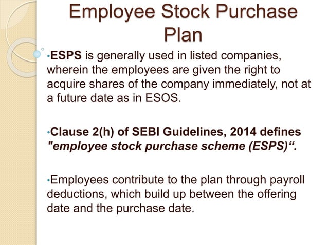 Employee Stock Option Plan ppt | PPTX | Stocks and Bonds | Personal ...