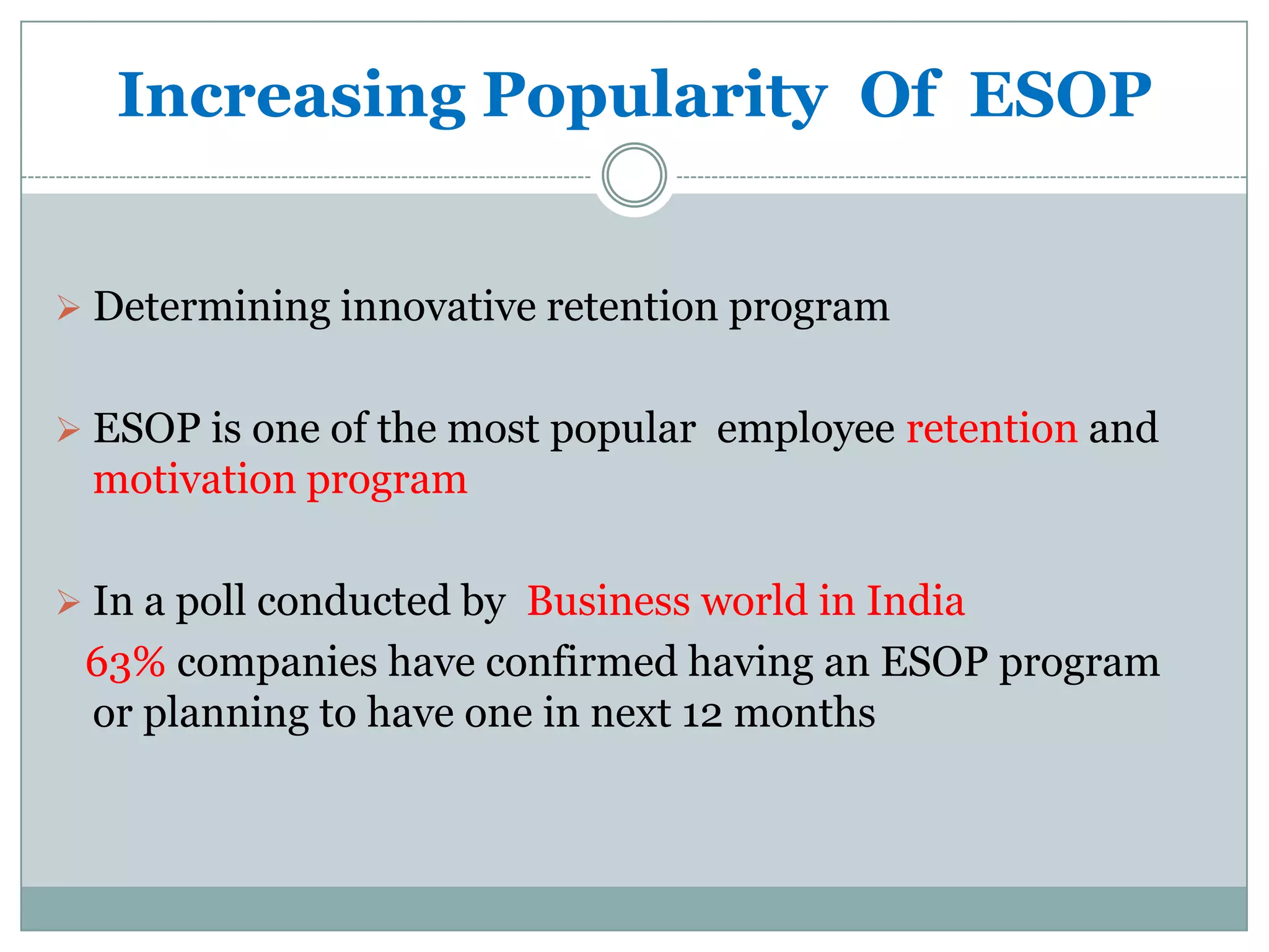 Esop presentation | PPTX