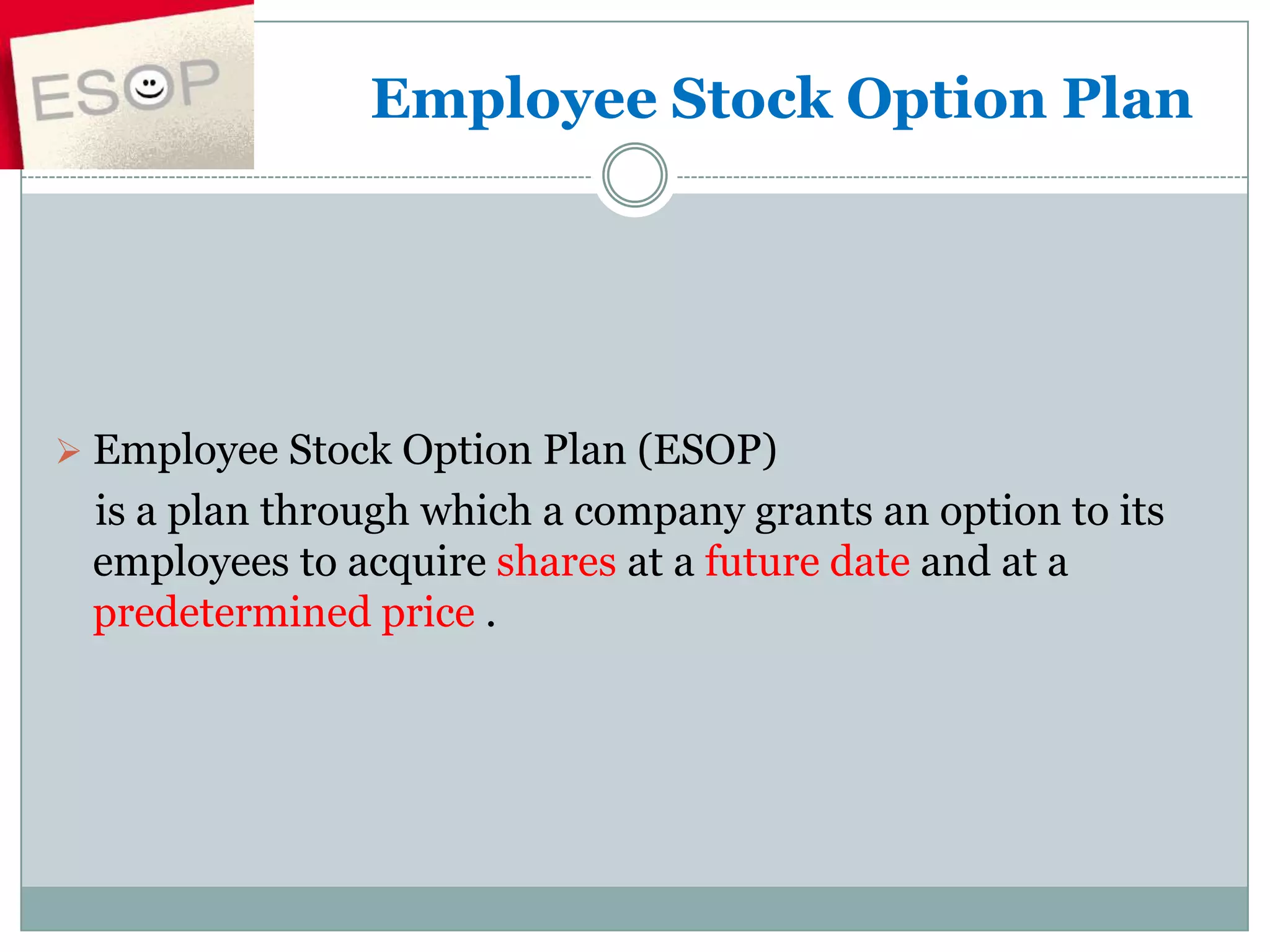 Esop presentation | PPTX