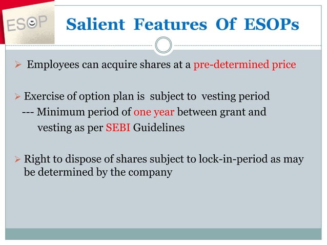 Esop presentation | PPTX | Stocks and Bonds | Personal Investing