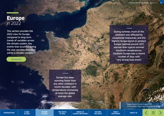 European State of Climate: Summary | PDF