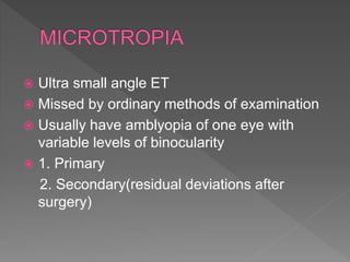 Esotropia | PPTX