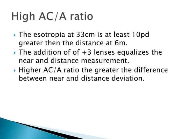 Esotropia , classification , diagnosis and management | PPTX | Eye and Vision Conditions ...