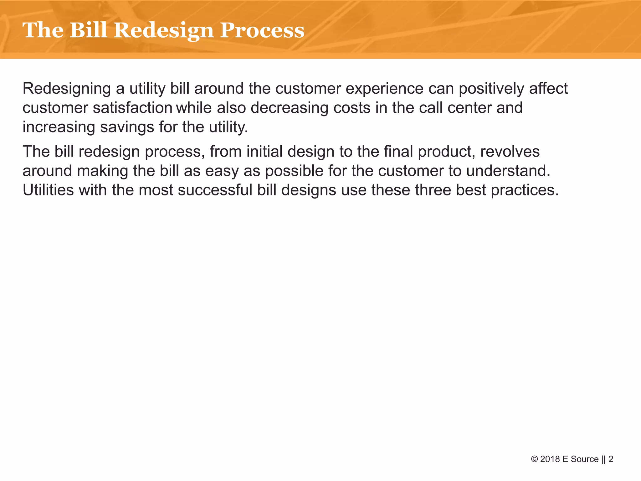 3 Best Practices in Utility Bill Redesign | PDF