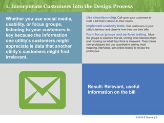 3 Best Practices in Utility Bill Redesign | PPT