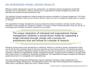 An Integrated Individual-Organization Approach to Change Management | PDF