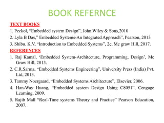 EMBEDDED SYSTEMS overview | PPTX | Operating Systems | Computer ...