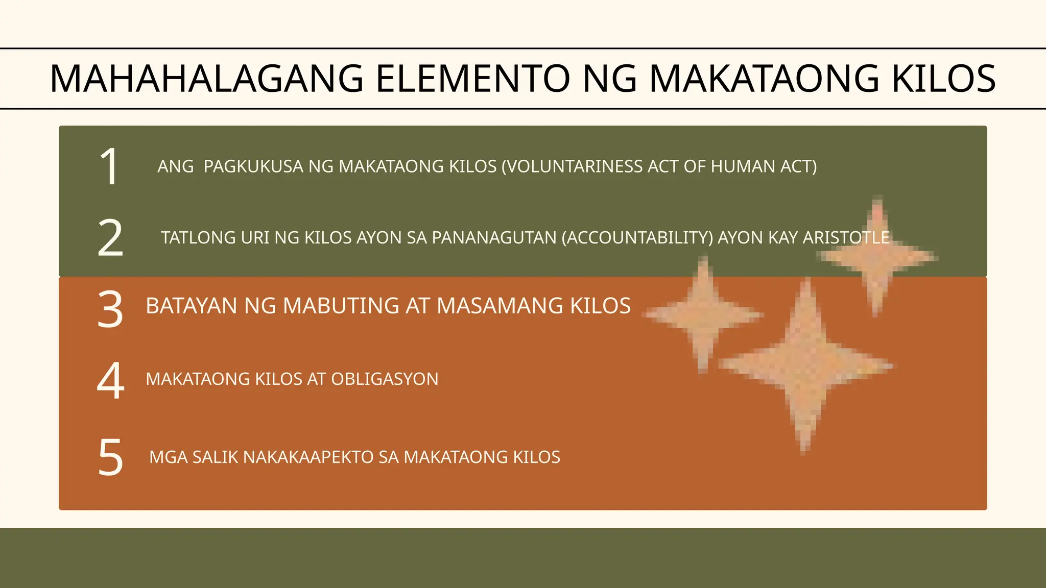 Edukasyon sa Pagpapakatao 10 - Makataong Kilos | PPTX