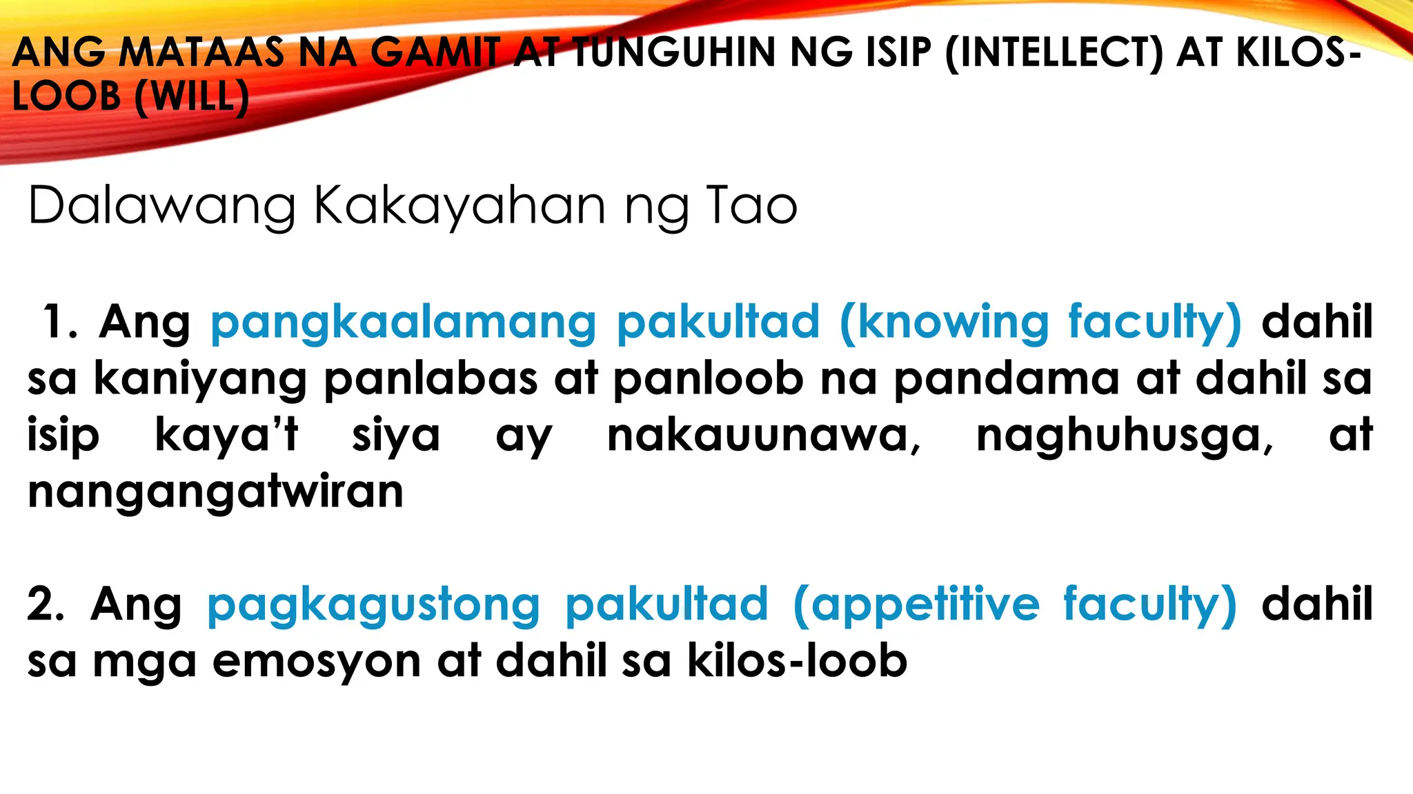 ESP-Grade 10-Module2 Ang Mataas na Gamit at Tunguhin Ng Isip at Kilos ...