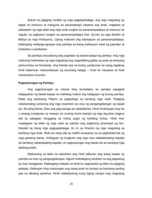 ESP MODULE GRADE 8 | PDF