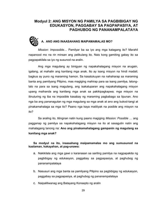 ESP MODULE GRADE 8 | PDF