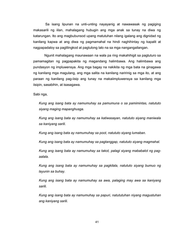 ESP MODULE GRADE 8 | PDF