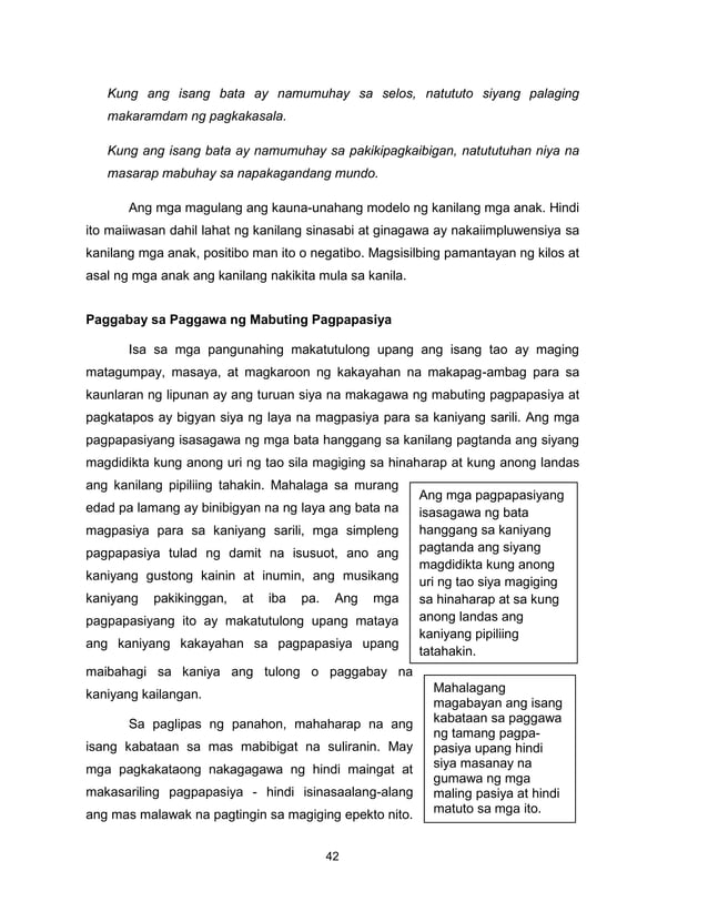 ESP MODULE GRADE 8 | PDF