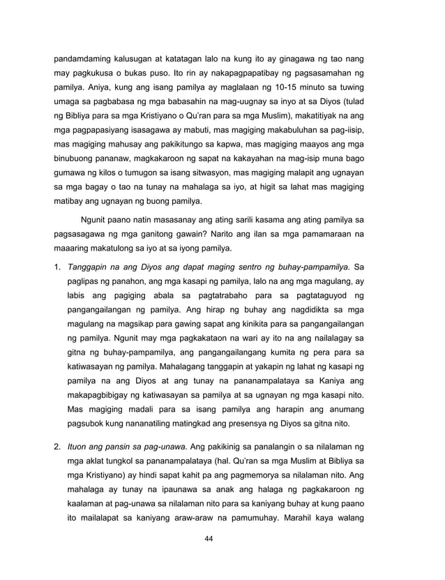 ESP MODULE GRADE 8 | PDF