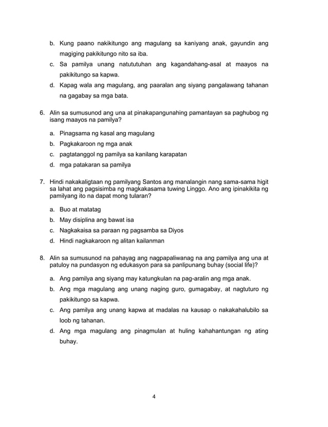 ESP MODULE GRADE 8 | PDF