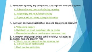 pakikiramay (ESP grade 4) | PPTX