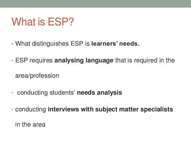 Esp esp