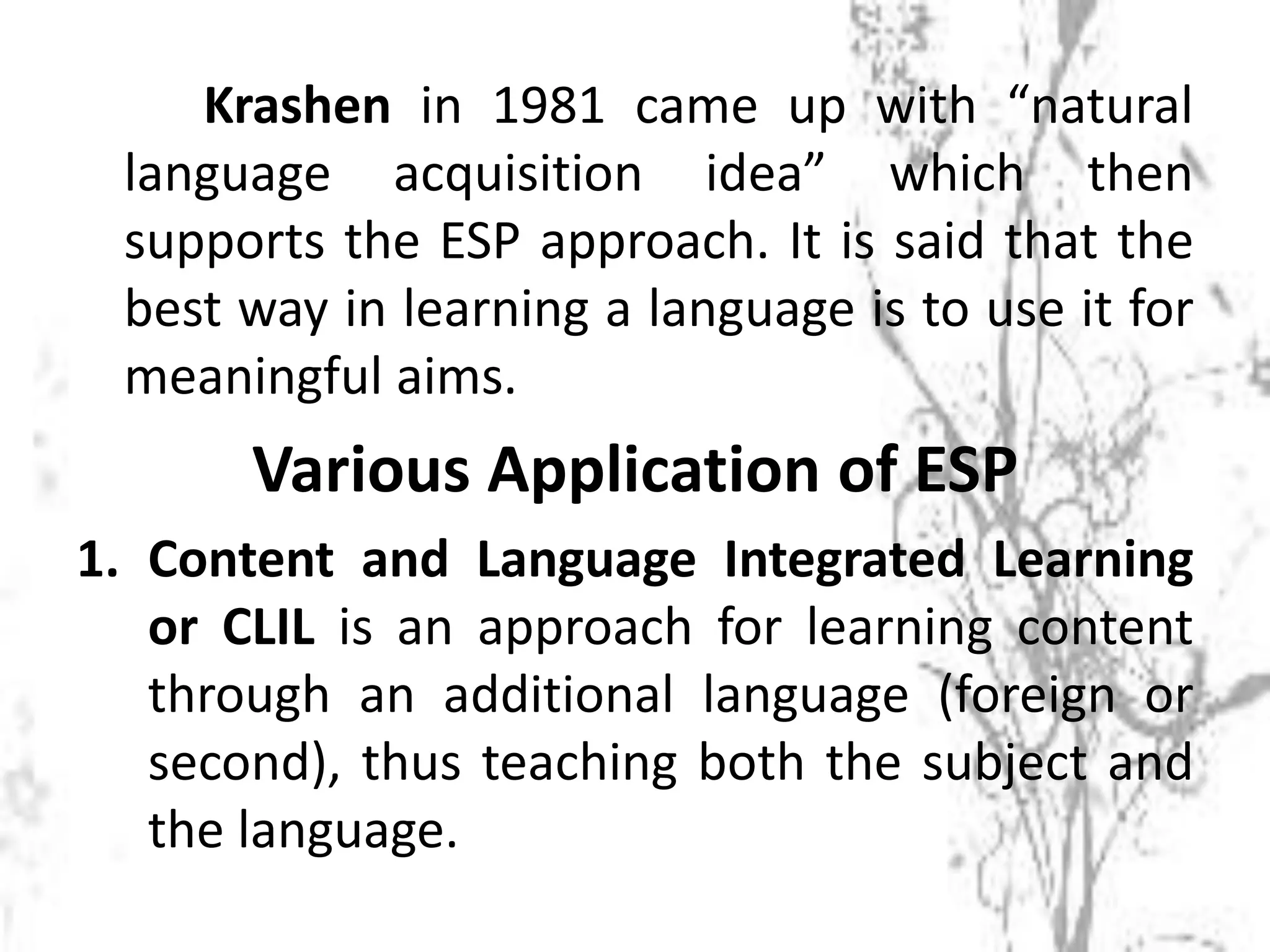 HISTORY, GROWTH AND PHASES OF ESP | PPTX