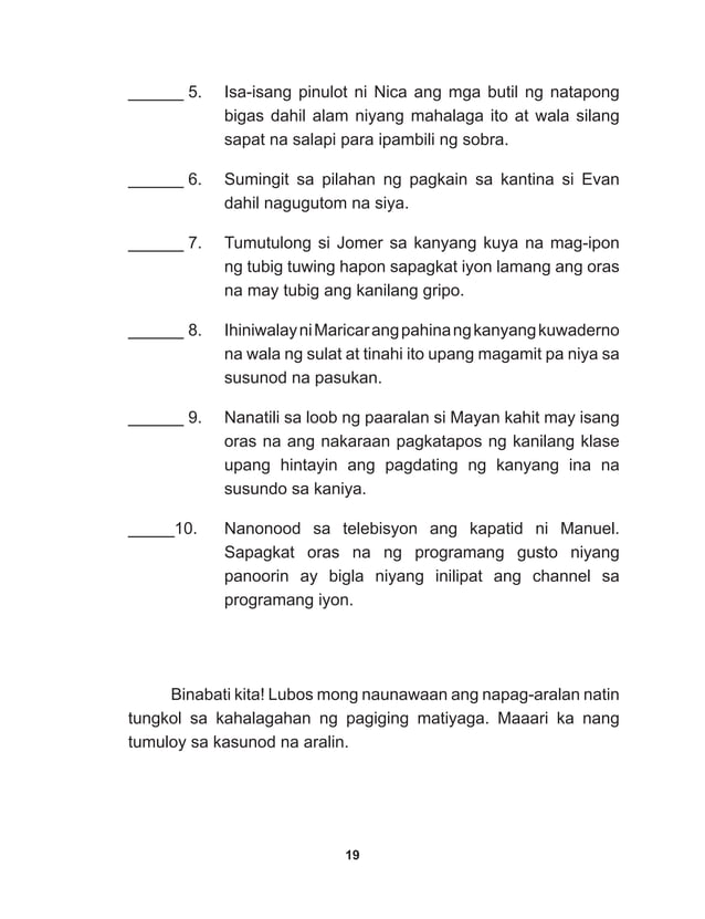 K TO 12 GRADE 4 LEARNER’S MATERIAL IN ESP (Q1-Q4) | PDF
