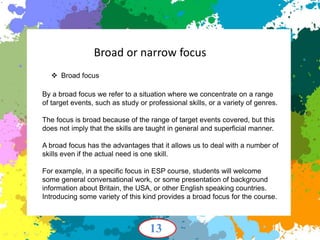 Developments in English For Specific Purposes A multidisciplinary ...
