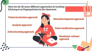 Approaches, Methods and Strategies in Edukasyon sa Pagpapakatao | PPTX