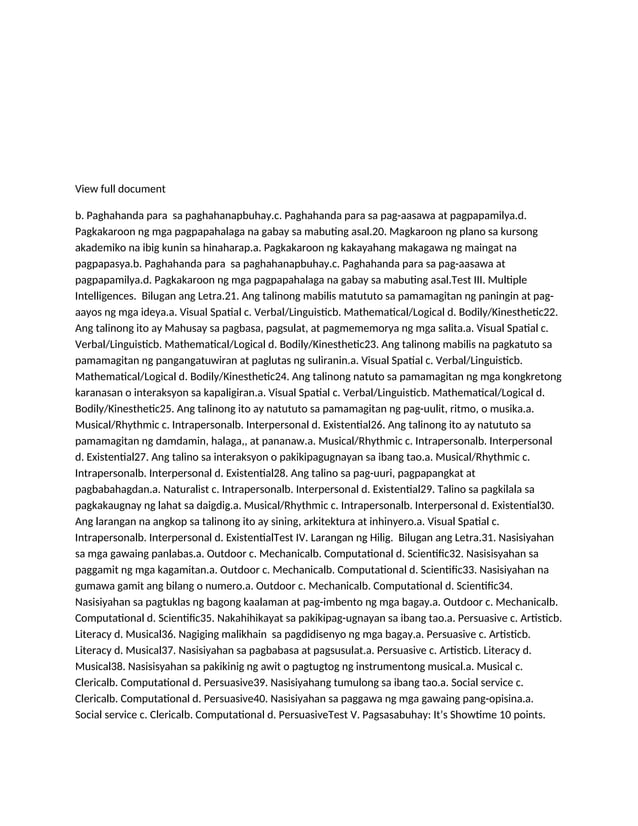 Edukasyon ng Pagpapakatao baitang 7.docx