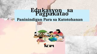 ESP...Paninindigan.Grade 9 ESP 1st gradingpptx | PPTX