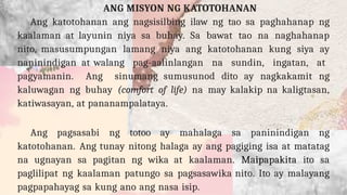 ESP...Paninindigan.Grade 9 ESP 1st gradingpptx | PPTX