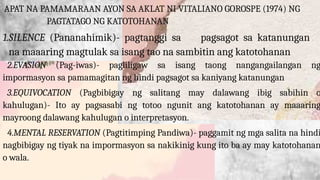 ESP...Paninindigan.Grade 9 ESP 1st gradingpptx | PPTX