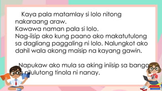 EDUKASYON SA PAGPAPAKATAO GRADE THREE POWERPOINT | PPTX