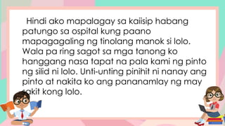 EDUKASYON SA PAGPAPAKATAO GRADE THREE POWERPOINT | PPTX
