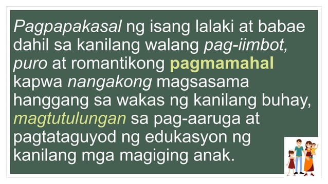 ESP-8-LESSON-1 ang Impluwensya ng pamilya | PPTX