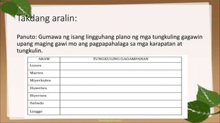 ESP-9 QUARTER 2 karapatan at tungkulin p | PPTX