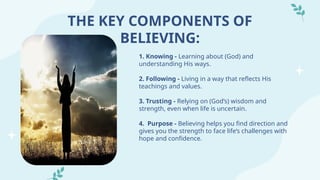 QUARTER THREE (Lesson One :Believe in God | PPTX