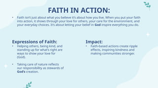QUARTER THREE (Lesson One :Believe in God | PPTX