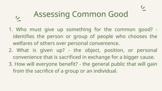 ESP Edukasyon sa Pagpapakatao-Common-Good.pptx