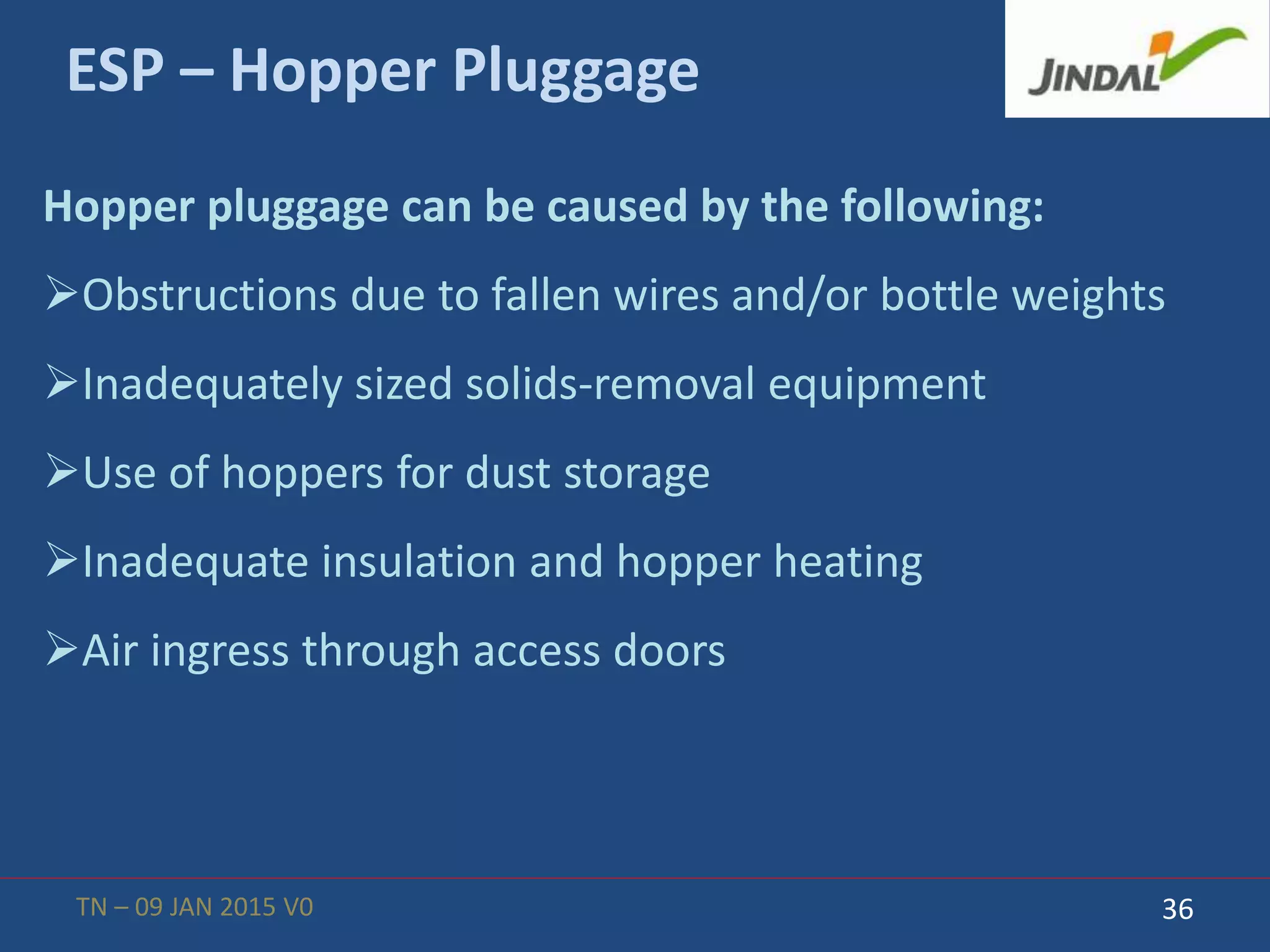 Esp design, operation & maintenance | PPTX