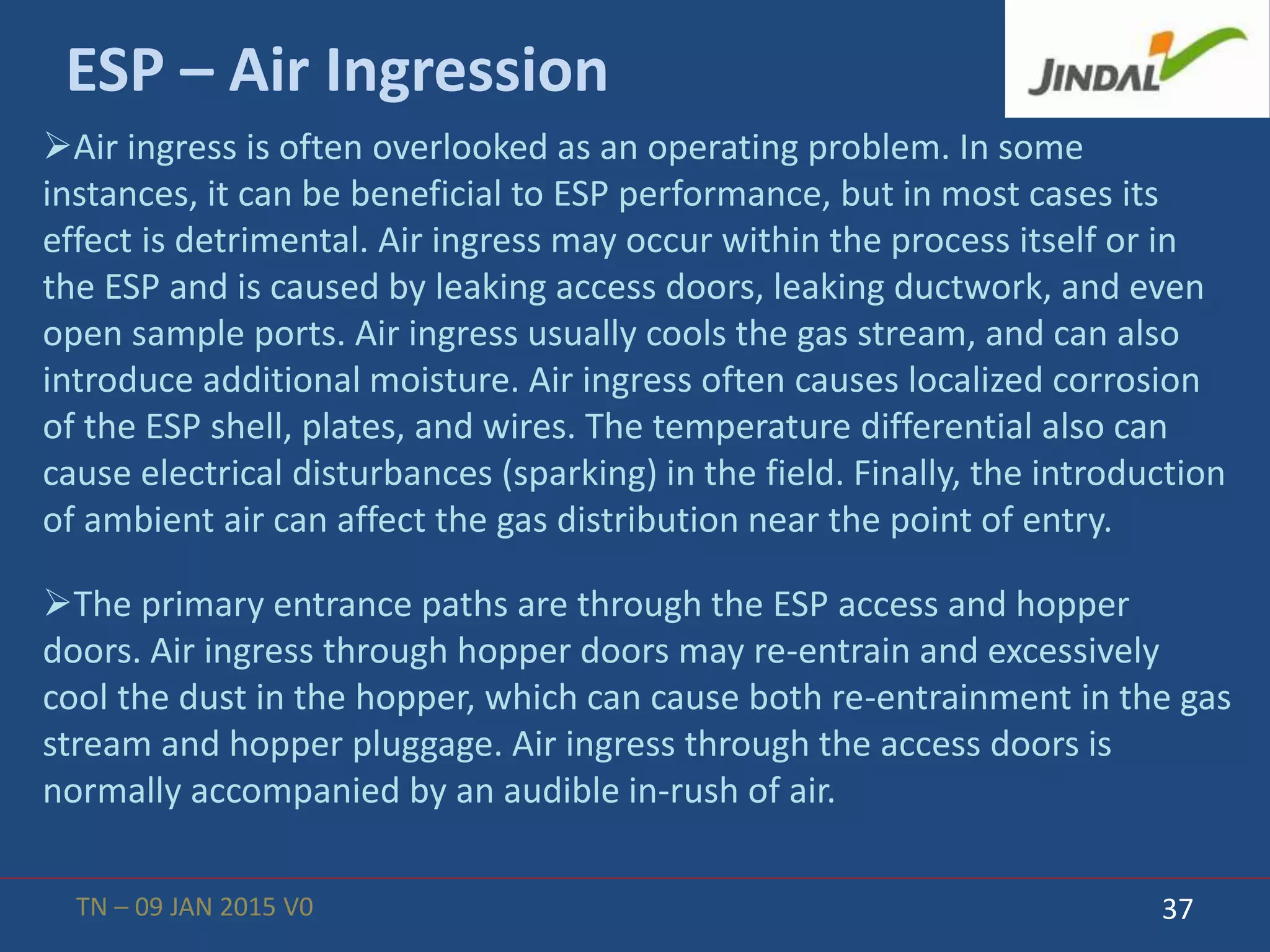 Esp design, operation & maintenance | PPTX