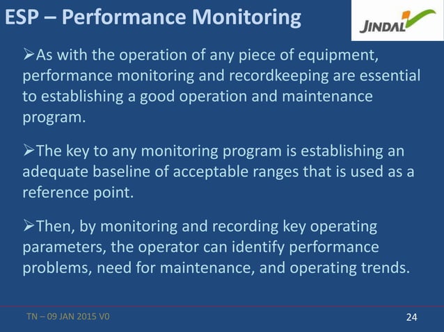 Esp design, operation & maintenance | PPTX