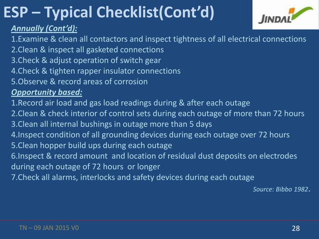 Esp design, operation & maintenance | PPTX