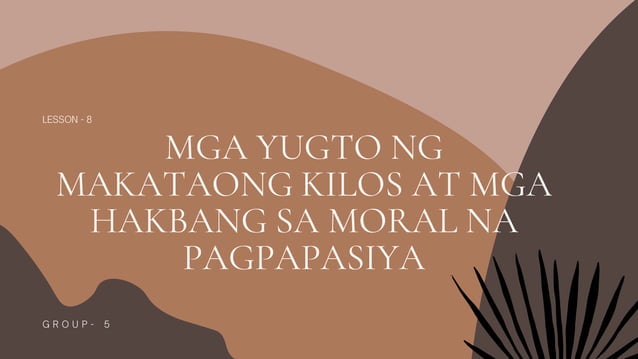 esp week 5 module presentation | PPT